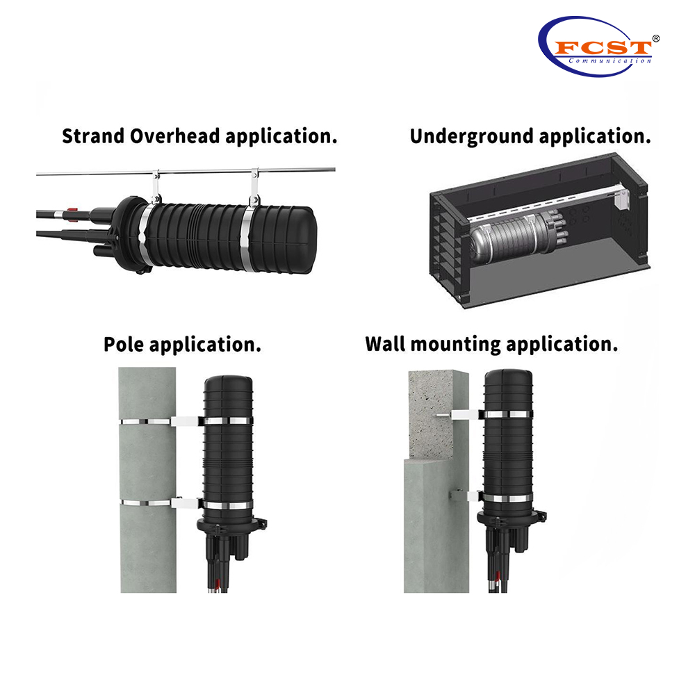 IP68 Wall Mounted &pole Mounted Outdoor Dome Fiber Optic Pedestal for ...